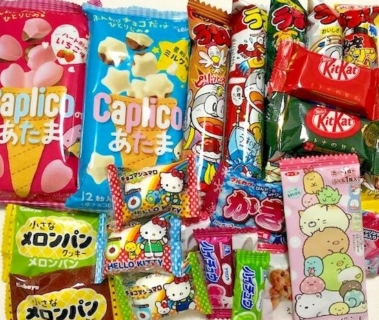 Japanese Snacks On A Stick