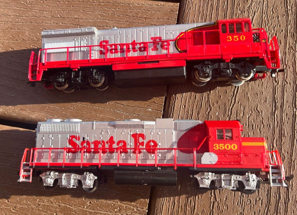 Santa Fe HO Scale Locomotives 350 & 3500; Bachman & Life Like Brands | eBay