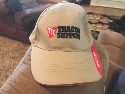 Tractor Supply Company Hat TSC since 1938 Khaki Brown Embroidered Logo ...