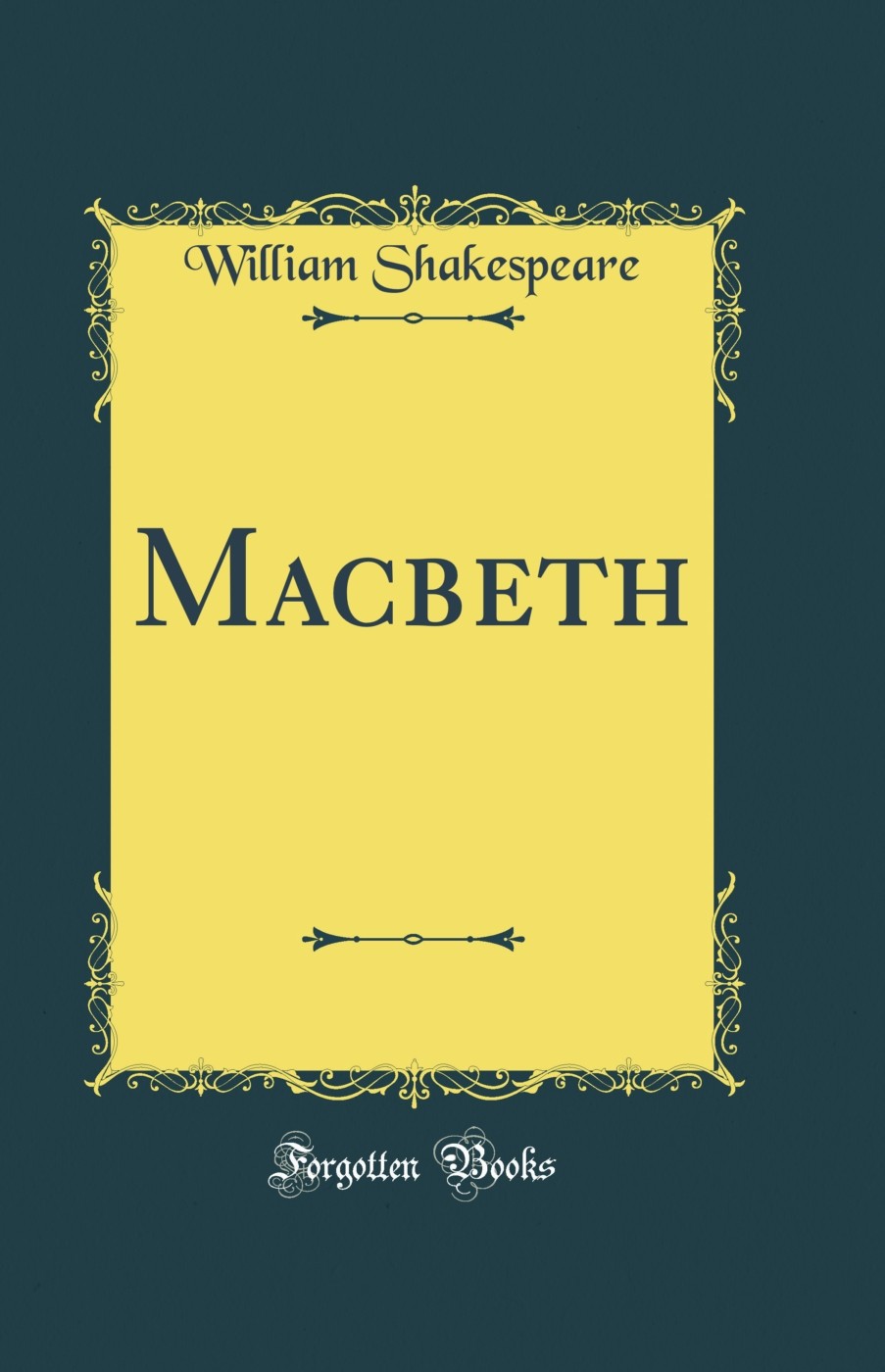 Macbeth (Classic Reprint) by William Shakespeare (2017, Hardcover) for ...