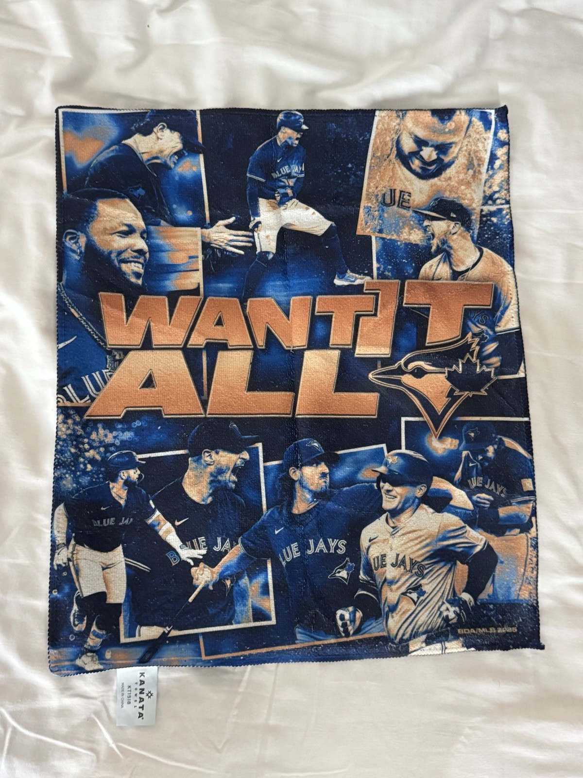 Toronto Blue Jays 2025 ALDS Playoffs Want It All Rally Towel Stadium ...