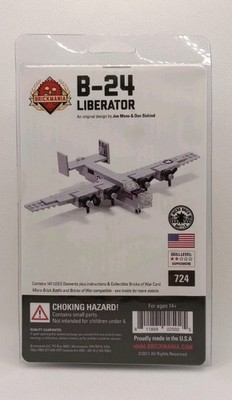 Brickmania Micro Brick Battle #724 B-24 Liberator | eBay
