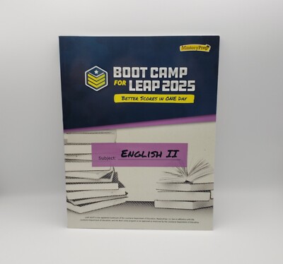 Boot Camp For Leap 2025 Better Scores In One Day - English 2 -Mastery ...
