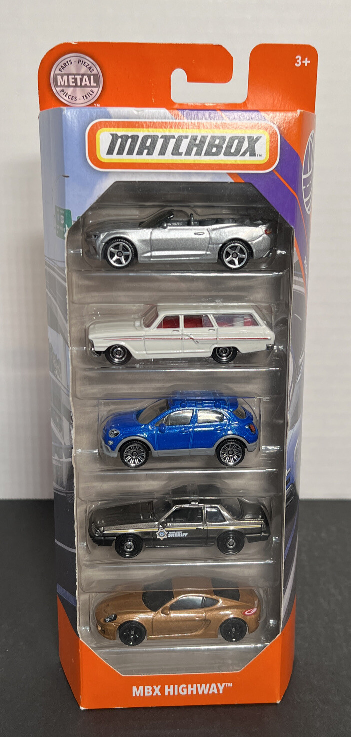 2020 MATCHBOX MBX HIGHWAY 5 PACK MULTIPACK - MUSTANG LX SSP BOONE ...