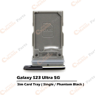Galaxy S23 Ultra 5G Single Sim Card Tray Holder ( Single / Phantom ...