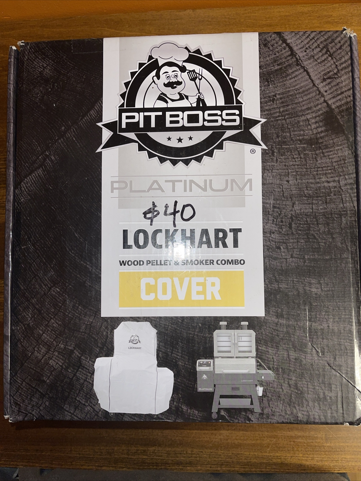 Pit Boss Platinum Lockhart Grill Cover Platinum Grill Cover Wood Pellet ...
