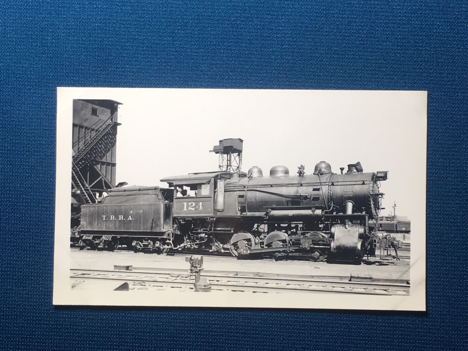 Terminal Railroad Association of St Louis Train Locomotive No. 124 ...