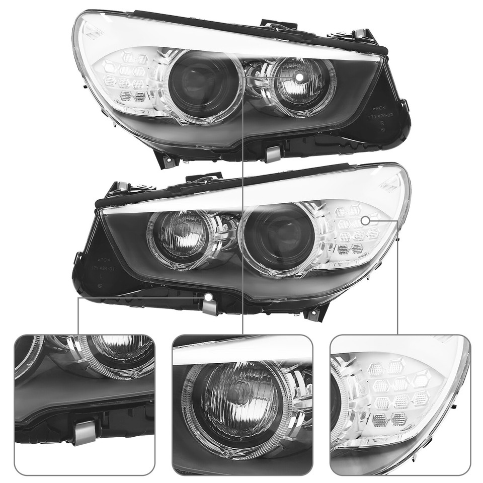 Xenon/HID Headlight For 2010-2017 BMW 5 Series GT F07 Adaptive Headlamp ...