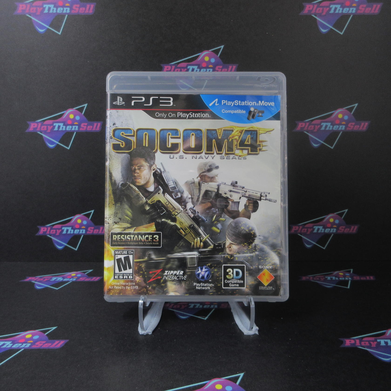 Socom 4 US Navy Seals PS3 PlayStation 3 - Complete CIB | eBay