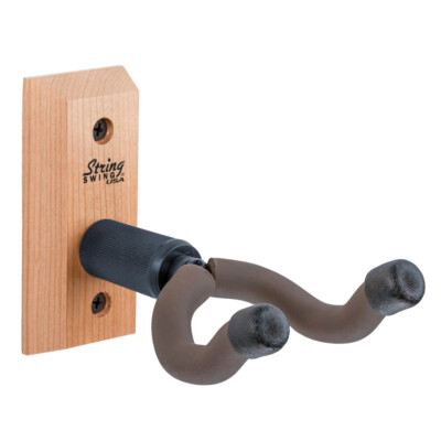 String Swing CC01K Wall Mount Guitar Hanger - Cherry 650106403658| eBay