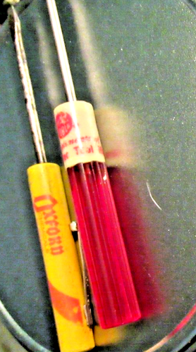 2 Advertising Pocket Screwdrivers MAC Tools & Oxford Chemical ...