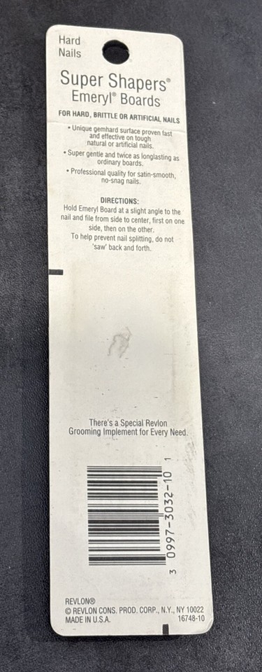 5 Revlon Super Shapers Emerly Boards Hard Nails 3032-10 Rare HTF ...