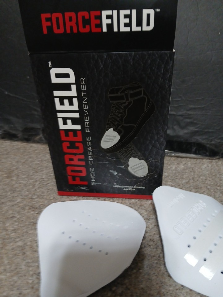 ForceField Unisex Adults White Shoe Crease Preventer Size medium | eBay