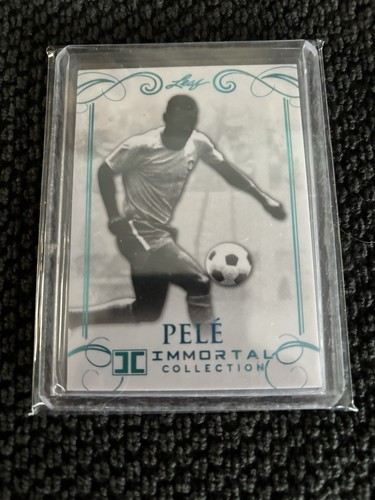2016 Leaf Pele Immortal Collection - Pelé #09 Blue Spectrum | eBay