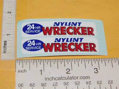 Nylint Cadet Series Wrecker Tow Truck Sticker Set NY-137 | eBay