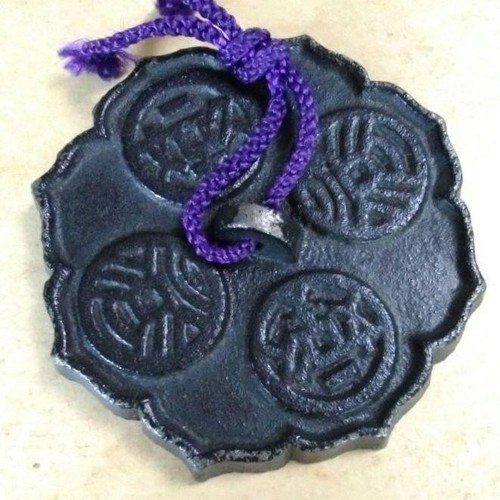 Japanese Paperweight Metal Old Coin Pattern | eBay