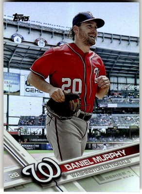2017 Topps #62 Daniel Murphy Rainbow Foil | eBay