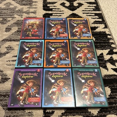 Lot of 9 CBN Superbook Explorer Animated Series DVD's | eBay