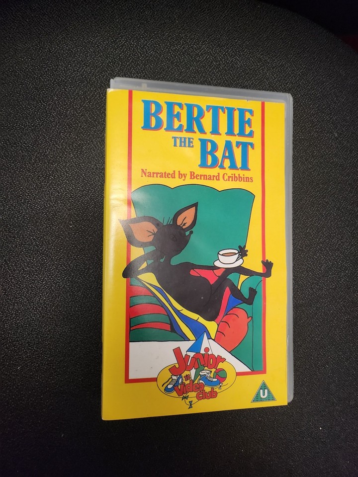 Vintage Bertie the Bat (VHS 1991) Narrated By Bernard Cribbins | eBay UK