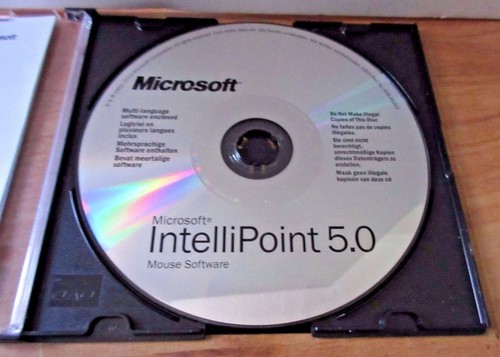 Microsoft Intellipoint v5.0 Mouse Software Windows CD | eBay