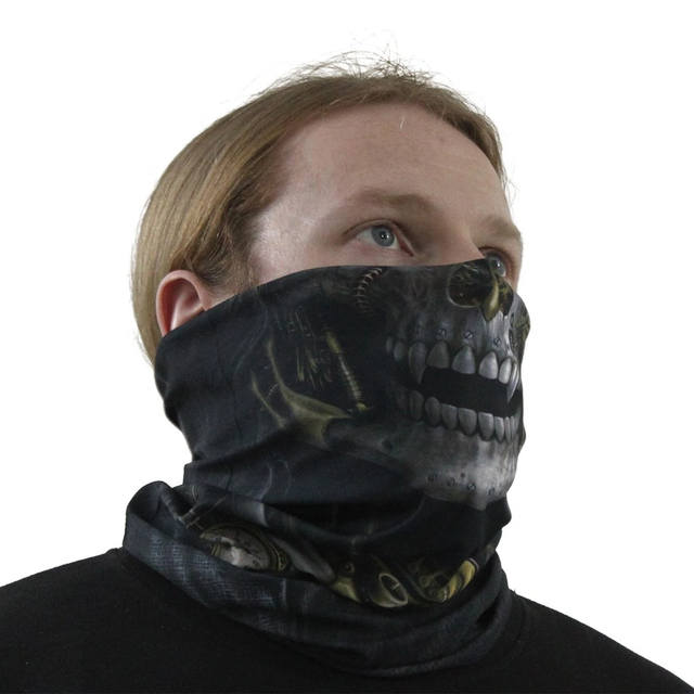 Spiral Steam Punk Reaper Face Mask - Black for sale online | eBay