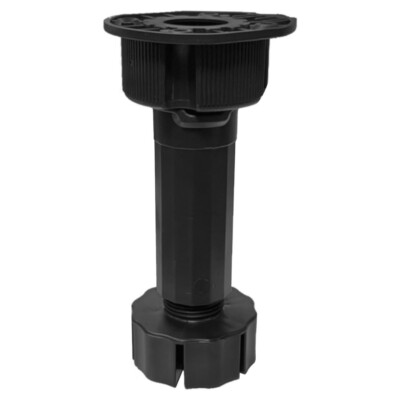 Plinth foot adjustable kitchen cabinet carcase base unit leg black ...