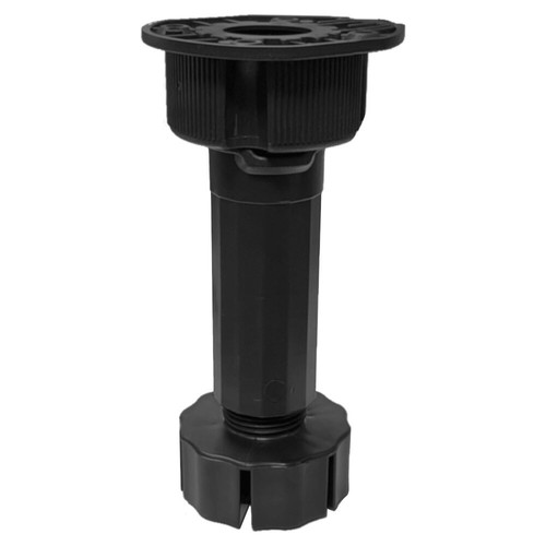 Plinth foot adjustable kitchen cabinet carcase base unit leg black ...
