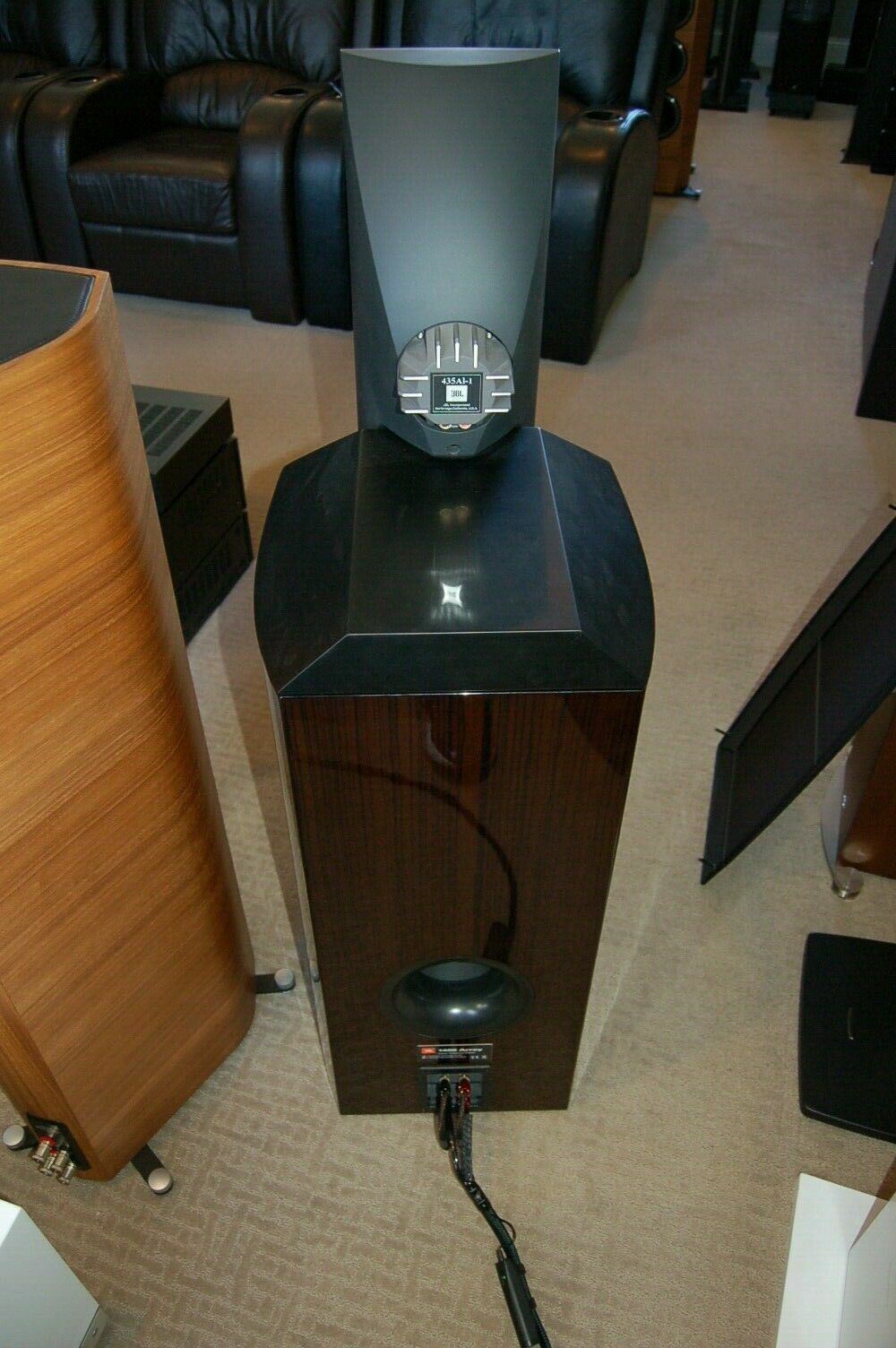 JBL Synthesis 1400 Array BG loudspeaker-pair- wood grain finish | eBay