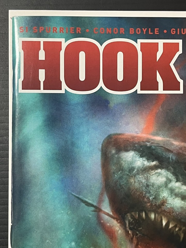 HOOK JAW #5 CVR A NICK PERCIVAL TITAN COMICS VF/NM SHARK 2017 HTF ...