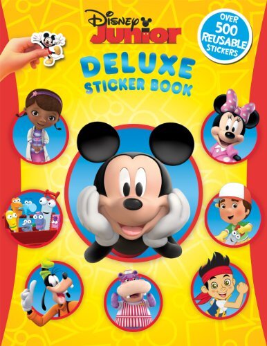 DISNEY JUNIOR DELUXE STICKER BOOK By Phidal Publishing Inc. Excellent ...