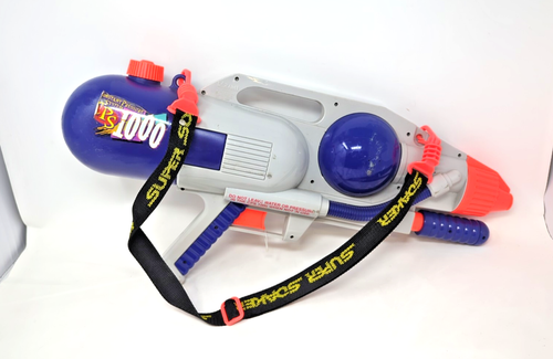 Larami Super Soaker CPS 1000 Constant Pressure Water Gun 1997 Tested w ...