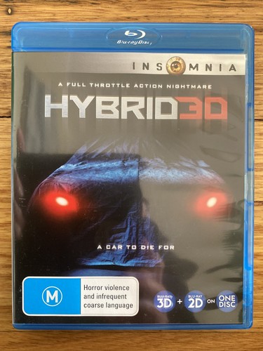 HYBRID 3D Blu-Ray Film - Oded Fehr (Region B, 2010) VGC, Free Post ...