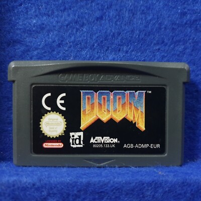 gba DOOM Cart Authentic Game Boy Advance PAL REGION FREE | eBay