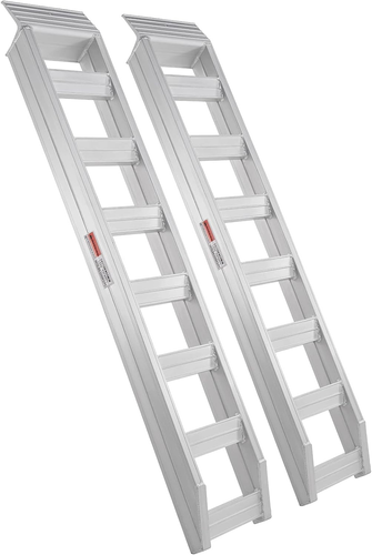 Aluminum Ramps, 8810 Lbs, Heavy-Duty Ramps with Top Hook Attaching End ...