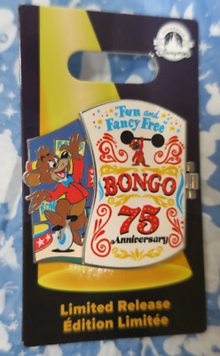Disney Fun and Fancy Free Bongo 75th Anniversary Limited Release Pin | eBay