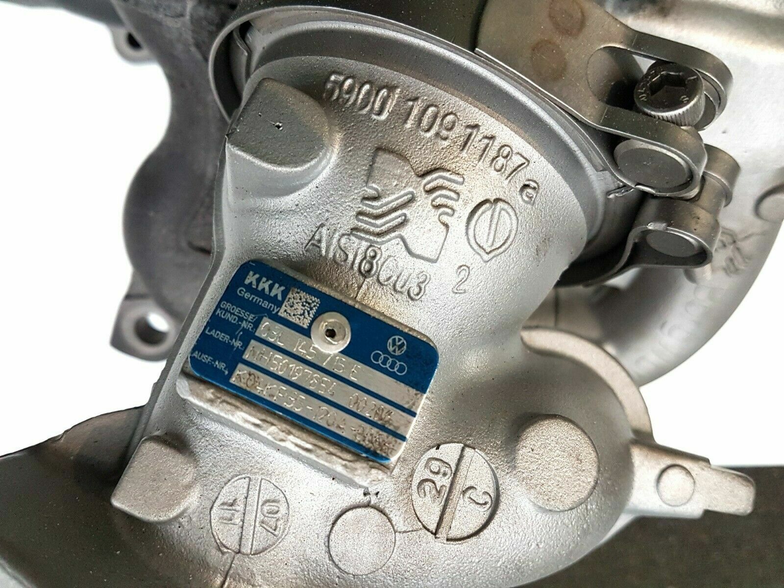 Twin Turbo Turbocharger VW Amarok 2,0 BiTDI 120kw 03L145715G 03L145715E ...