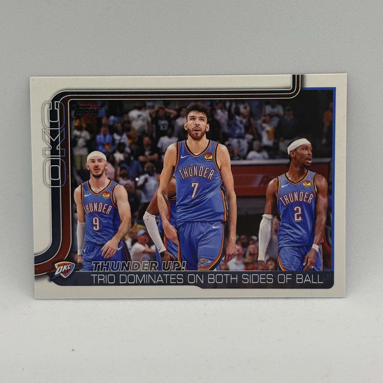 2025-26 Topps - Checklist Shai Gilgeous-Alexander, Chet Holmgren, Alex ...