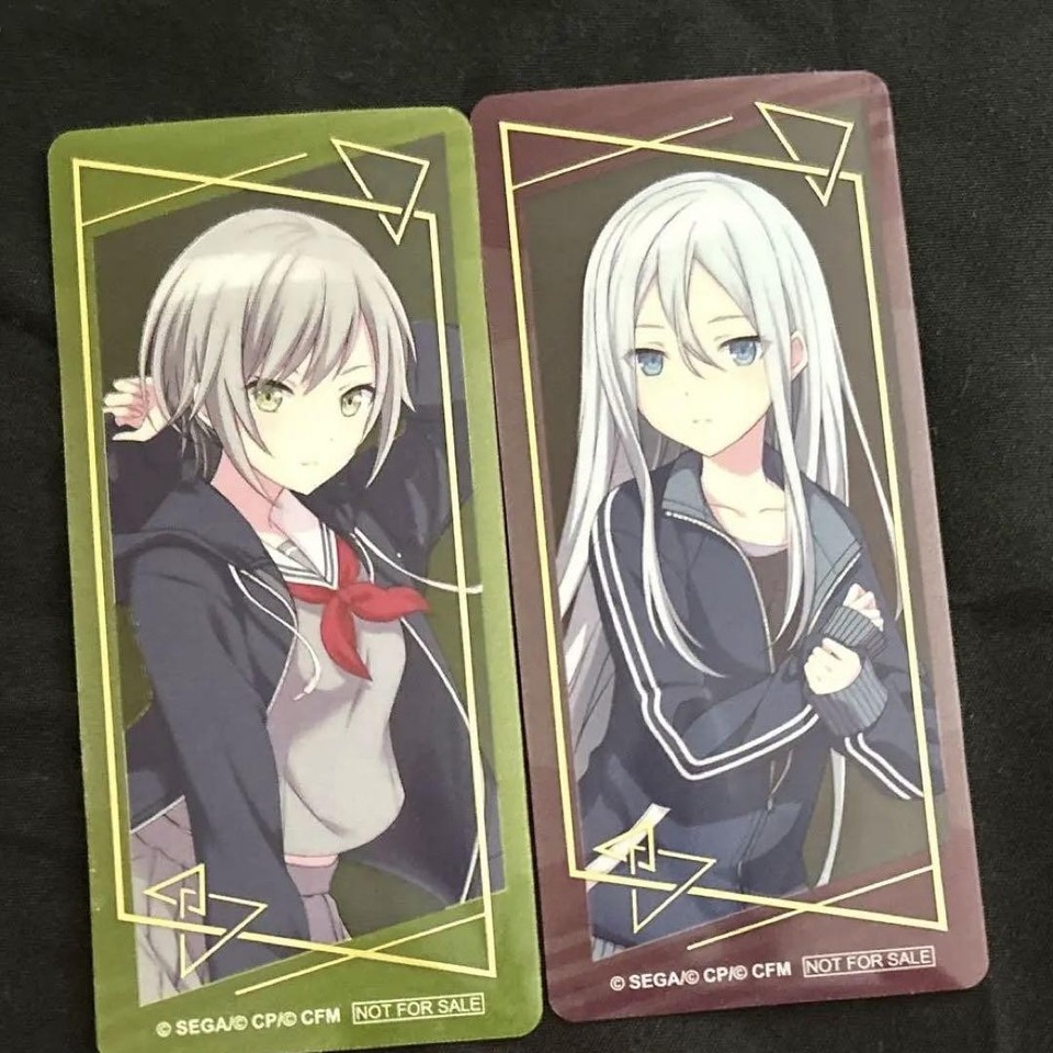 Project Sekai Paper Goods Saki Tenma Epica Foil Pressed Bookmark Wafer ...
