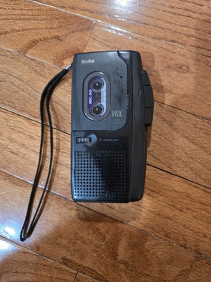 Radio Shack VOX Micro-17 Micro-Cassette Tape Voice Recorder 14-1178 w ...