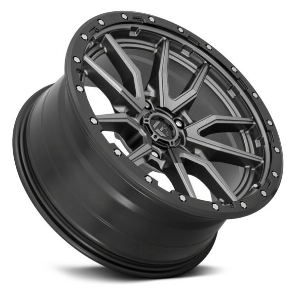 17 FUEL REBEL GUNMETAL W/ BLACK WHEELS RIMS 5 WRANGLER D68017907545 | eBay
