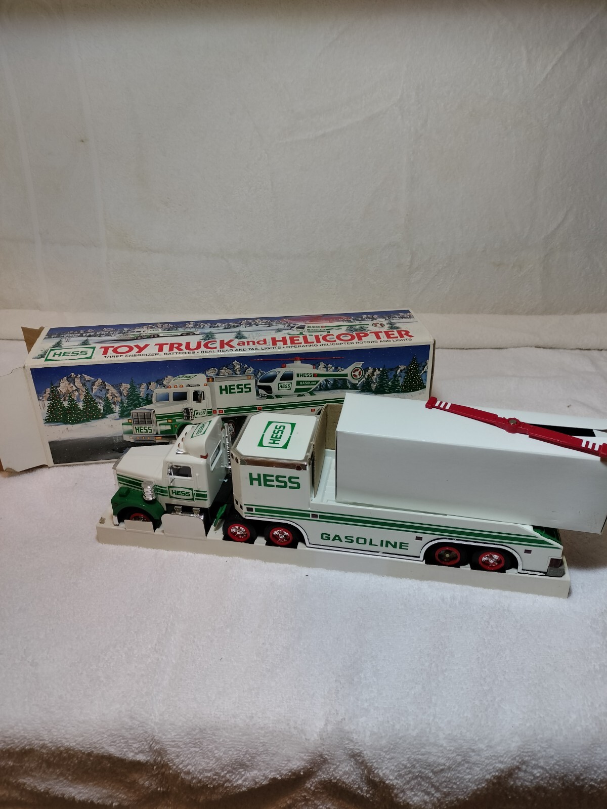 ALL16 HESS TRUCKS "ONE PRICE" collectibles in boxes, Items range from ...