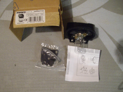 NOS PERKO TOP MOUNT STERN LIGHT 12V 0200SNT12V BASE ONLY NO LENS BOAT ...
