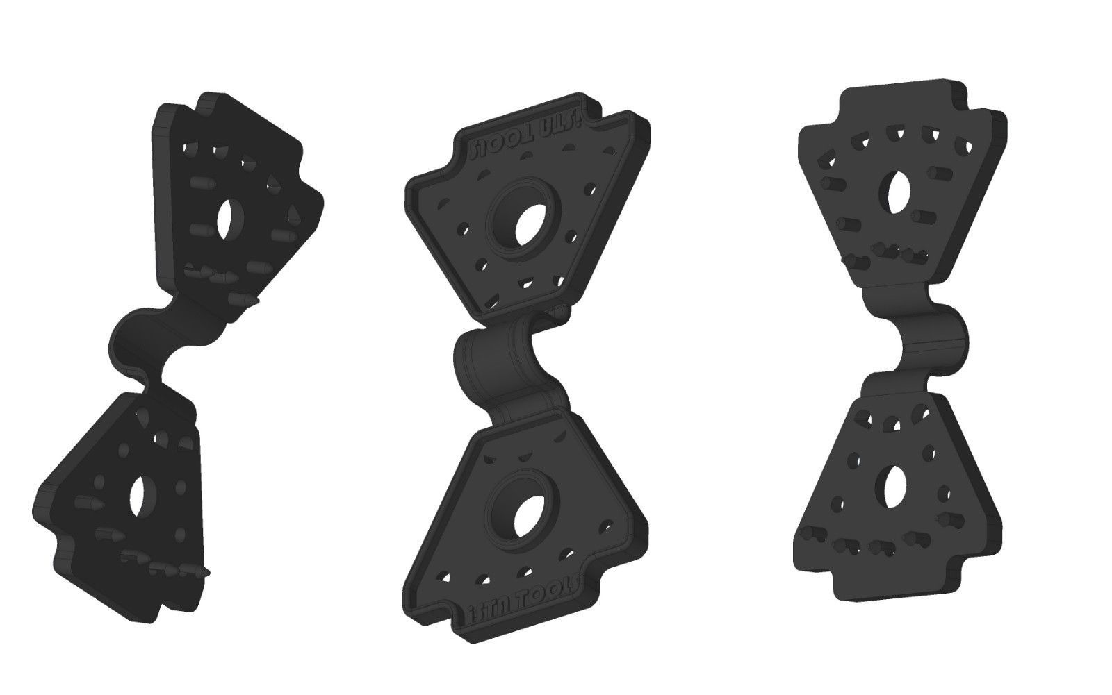 25 STÜCK KUNSTSTOFF CLIPS SCHWARZ CLIP ÖSEN 25ER SET FÜR PLANEN FOLIEN ...