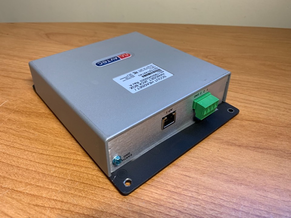 Avtec Scout Headset/Handset Jack Box 19003405003 | eBay