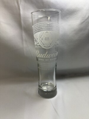 Budweiser Signature 16 Oz Dream Beer Glass Anheuser-Busch Tall Bar | eBay