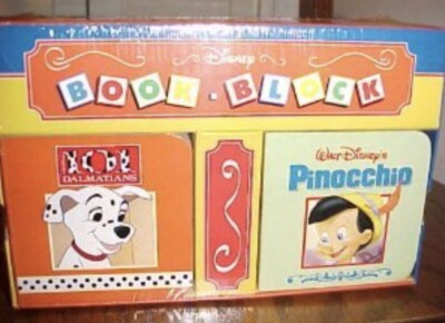 Disney Classics Book Block Collection 10 Mini Board Books (1999) NEW ...