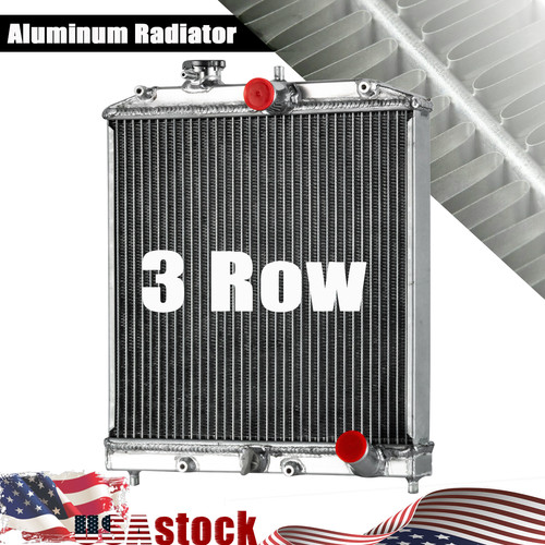 Aluminum 3-Row Radiator Fits 1992-2000 HONDA CIVIC D15 D16 EJ EK DEL ...