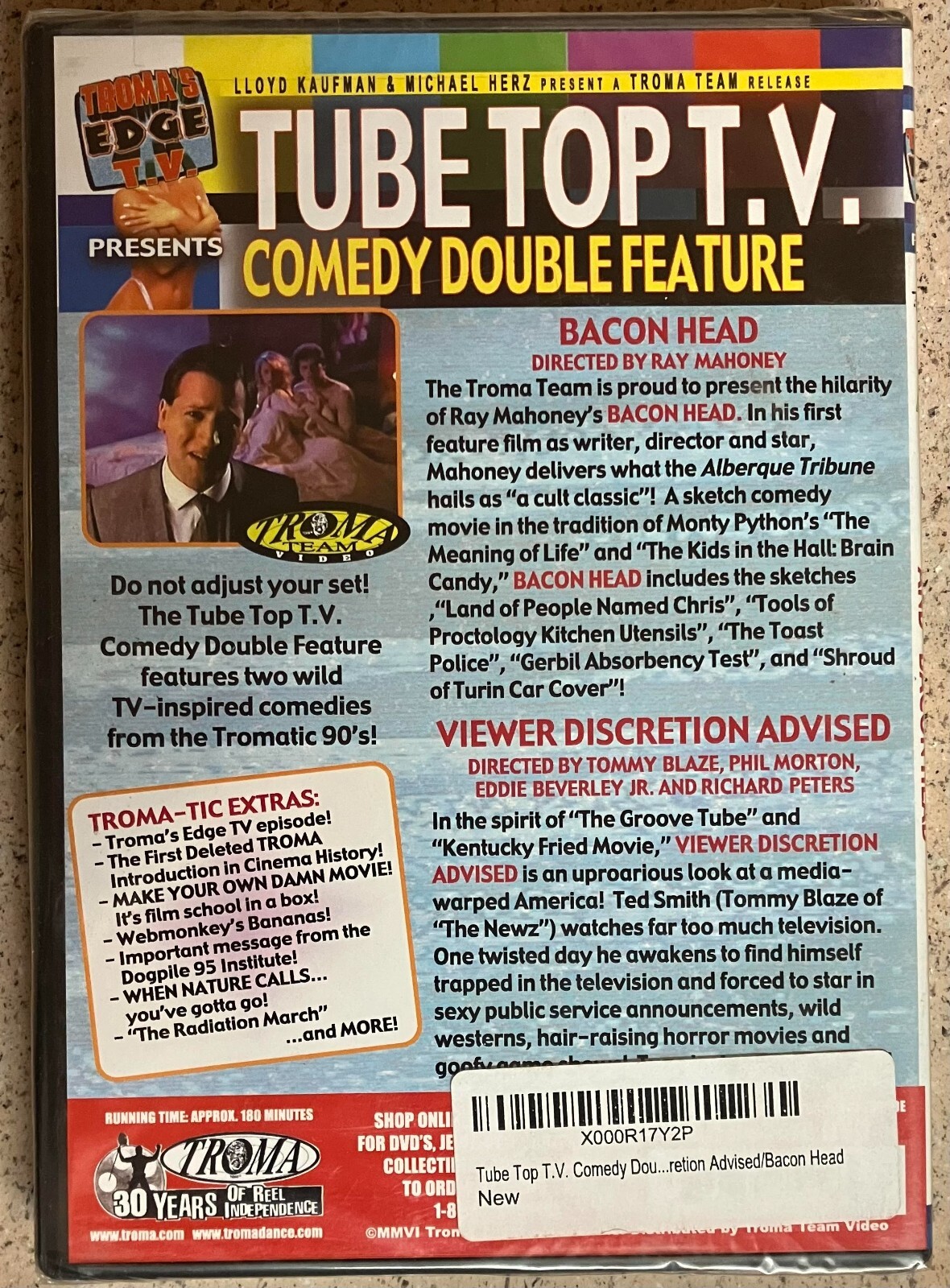 Troma's Edge T.V. Presents: Tube Top T.V. (DVD) for sale online | eBay