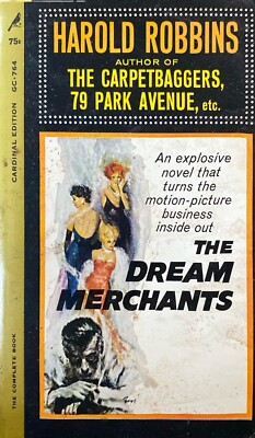 The Dream Merchants by Harold Robbins 1963 Pocket Cardinal GC-764 ...