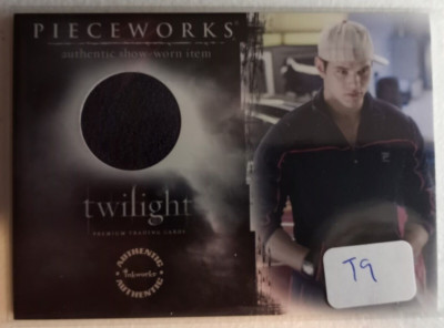 Twilight Inkworks Pieceworks Kellan Lutz Emmett Cullen Costume Relic ...
